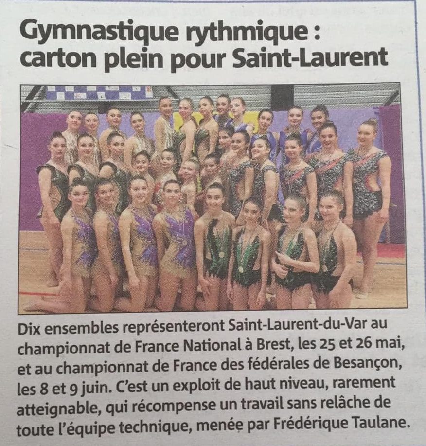 Presse – Stade Laurentin GR